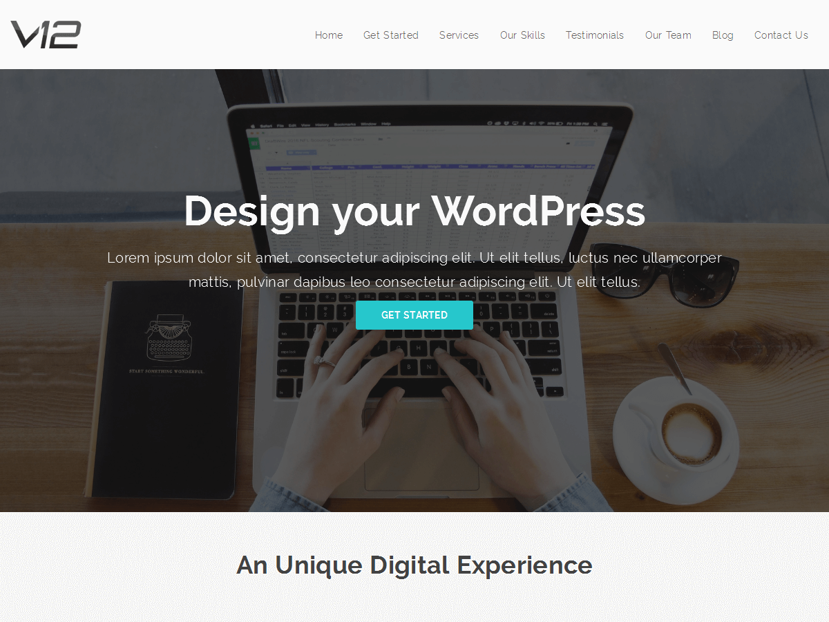 V12 WordPress Theme – EliteThemes